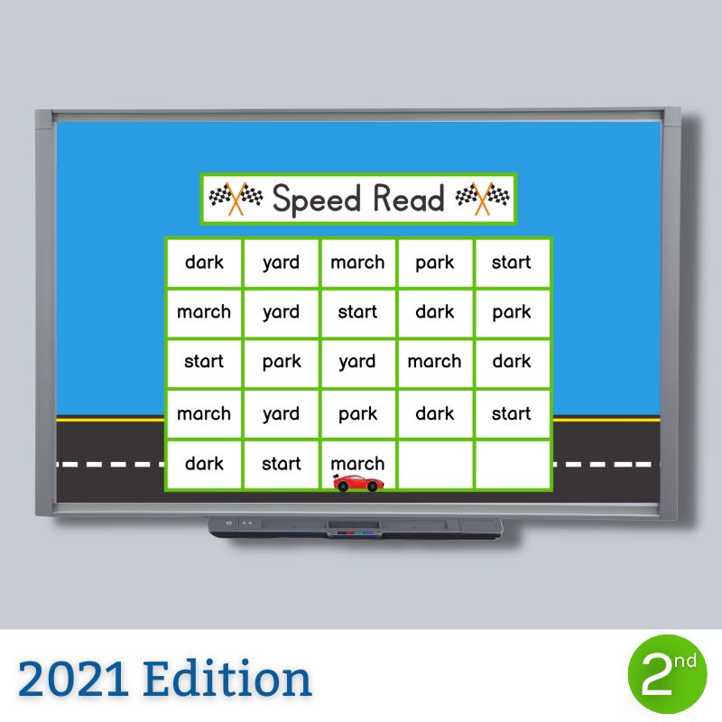 IMSE 2nd Grade Orton Gillingham Fluency Slide Set - 2021 Edition