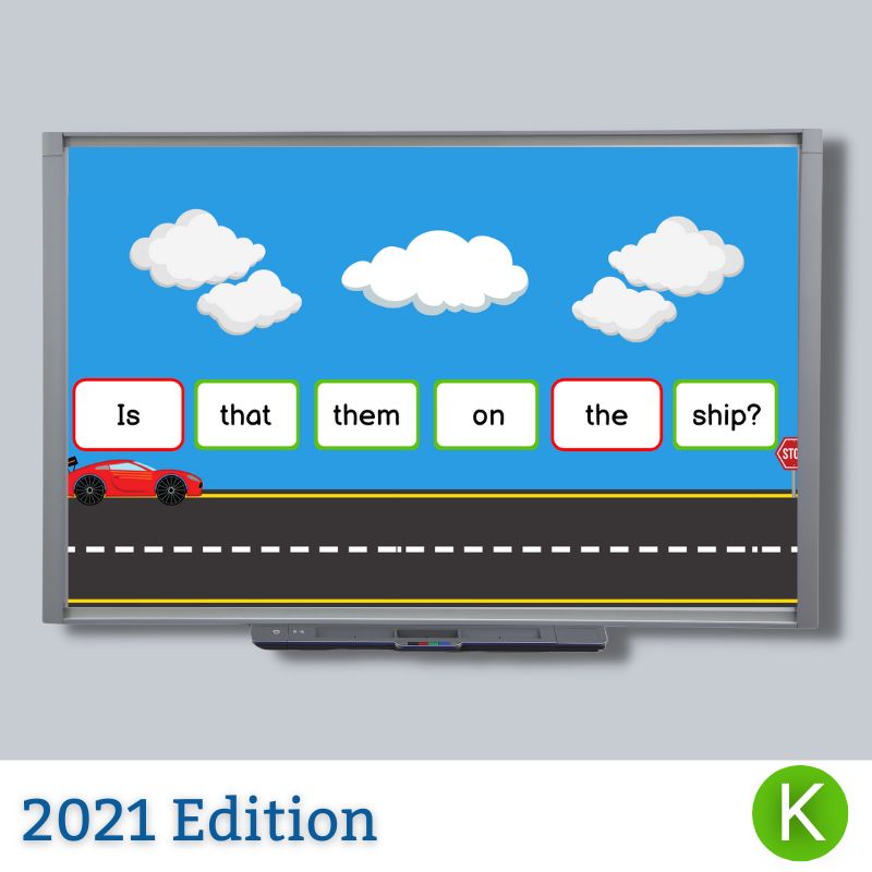 IMSE Kindergarten Orton-Gillingham Fluency Slide Set - 2021 Edition