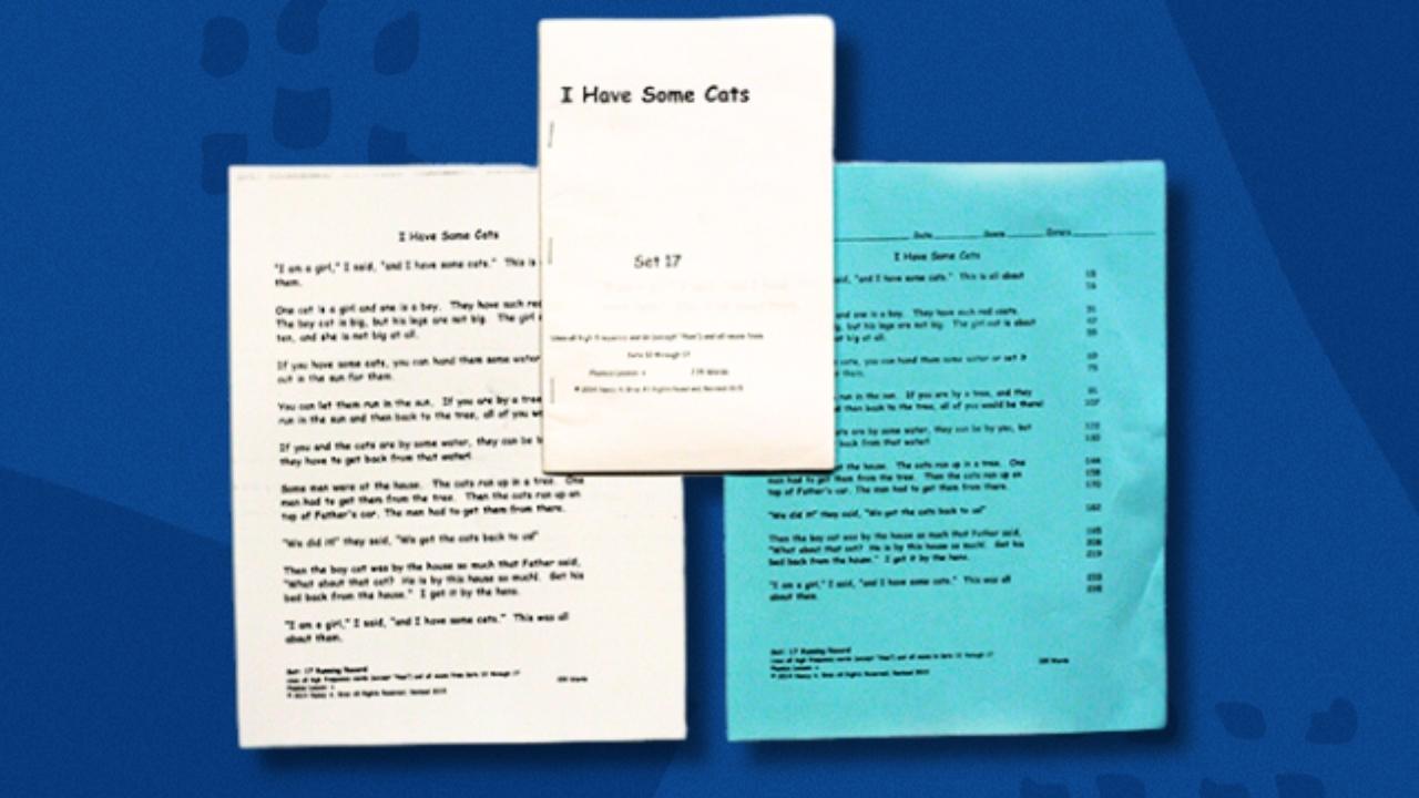 SWIFT Reading Readers and Running Records - Digital Download